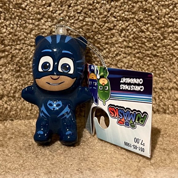 Holiday | New Decoupage Christmas Ornament Blue Cat Boy Pj Masks Kurt ...
